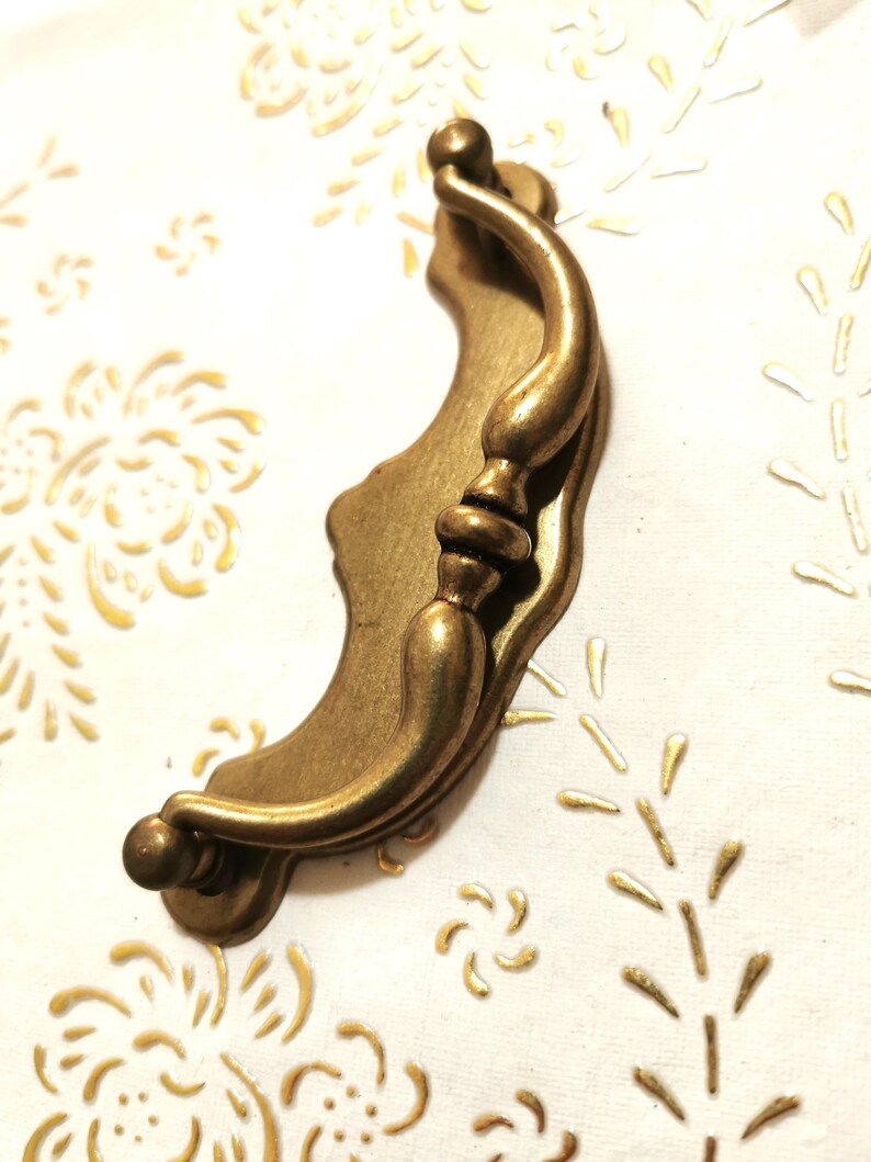 Vintage Italy Ancient Handle Antique Brass Furniture in High Quality ...