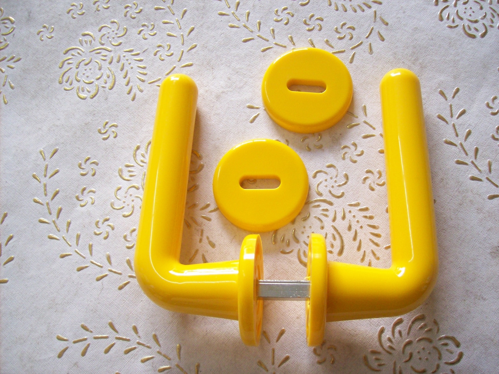 Vintage Italy Yellow Handle of Very High Quality. Yellow | Etsy