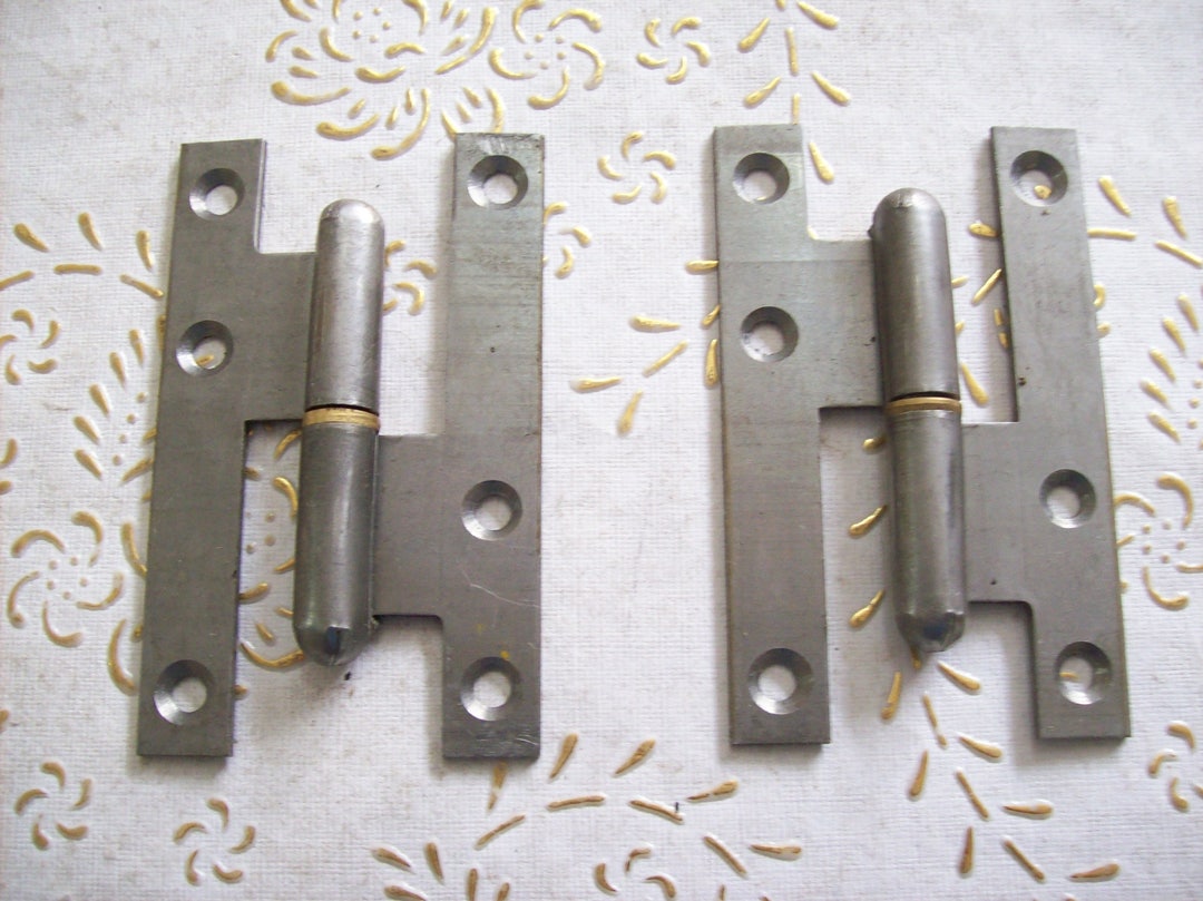 Italy Vintage Hinges in Natural Iron for Interior and External Doors of ...