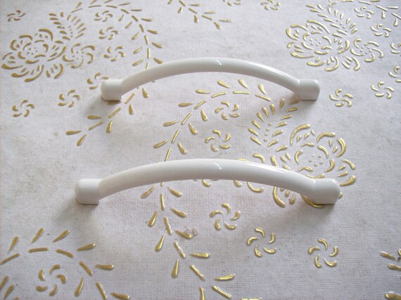 Italy Brass Handles in High Quality. Polished White Handles. - Etsy