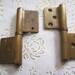 Italy Vintage Hinges Brushed Brass for Interior Doors of Excellent ...