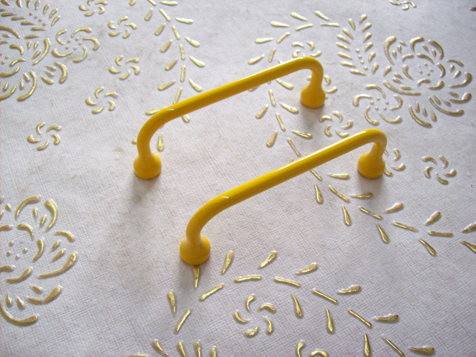 Italy Brass Handles in High Quality. Polished Yellow Handles. - Etsy