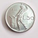 Vintage Italy 1982. Lire 50 Coin. Repubblica Italiana and Vulcano ...