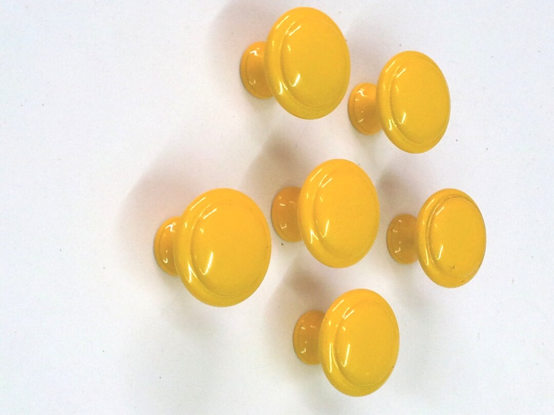 Italy Brass Knobs in High Quality. Brass Yellow Drawer Pull. Turned ...