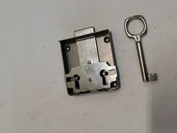 Vintage Italy LOCK with steel body with iron front plate mm | Etsy