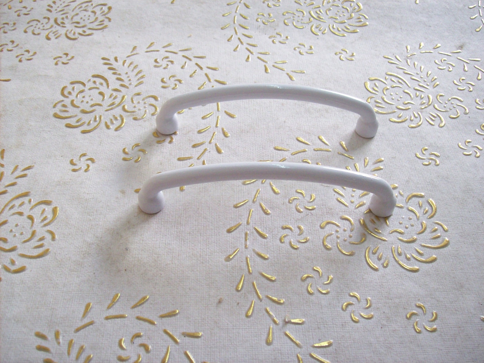 Italy Brass Handles in High Quality. Polished White Handles. - Etsy