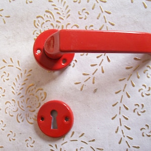 Vintage Italy Red Handle of Very High Quality. Red Handles. Italian ...