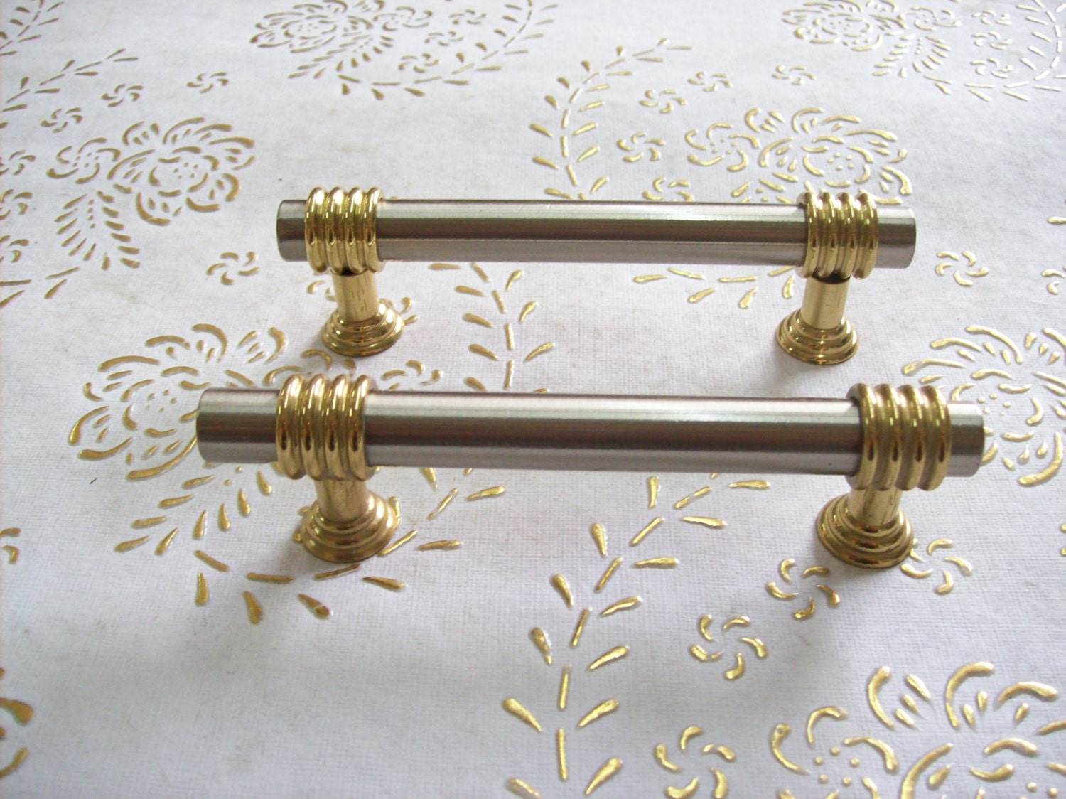 Italy Brass Handles in High Quality. Polished Handle Gold and | Etsy