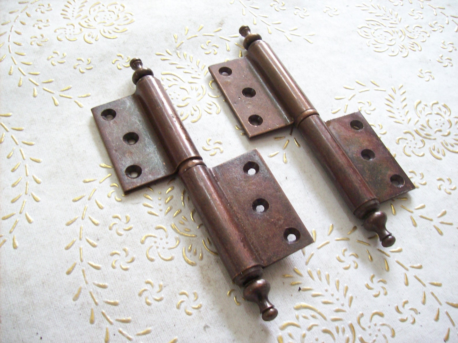 Italy Vintage Hinges in Bronze Iron. for Interior and External | Etsy