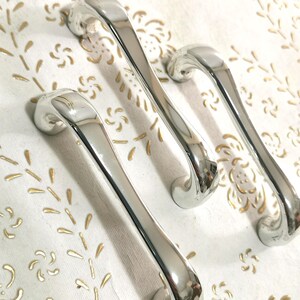 Italy Brass Handles in High Quality. Polished Handle Silver, Handle ...
