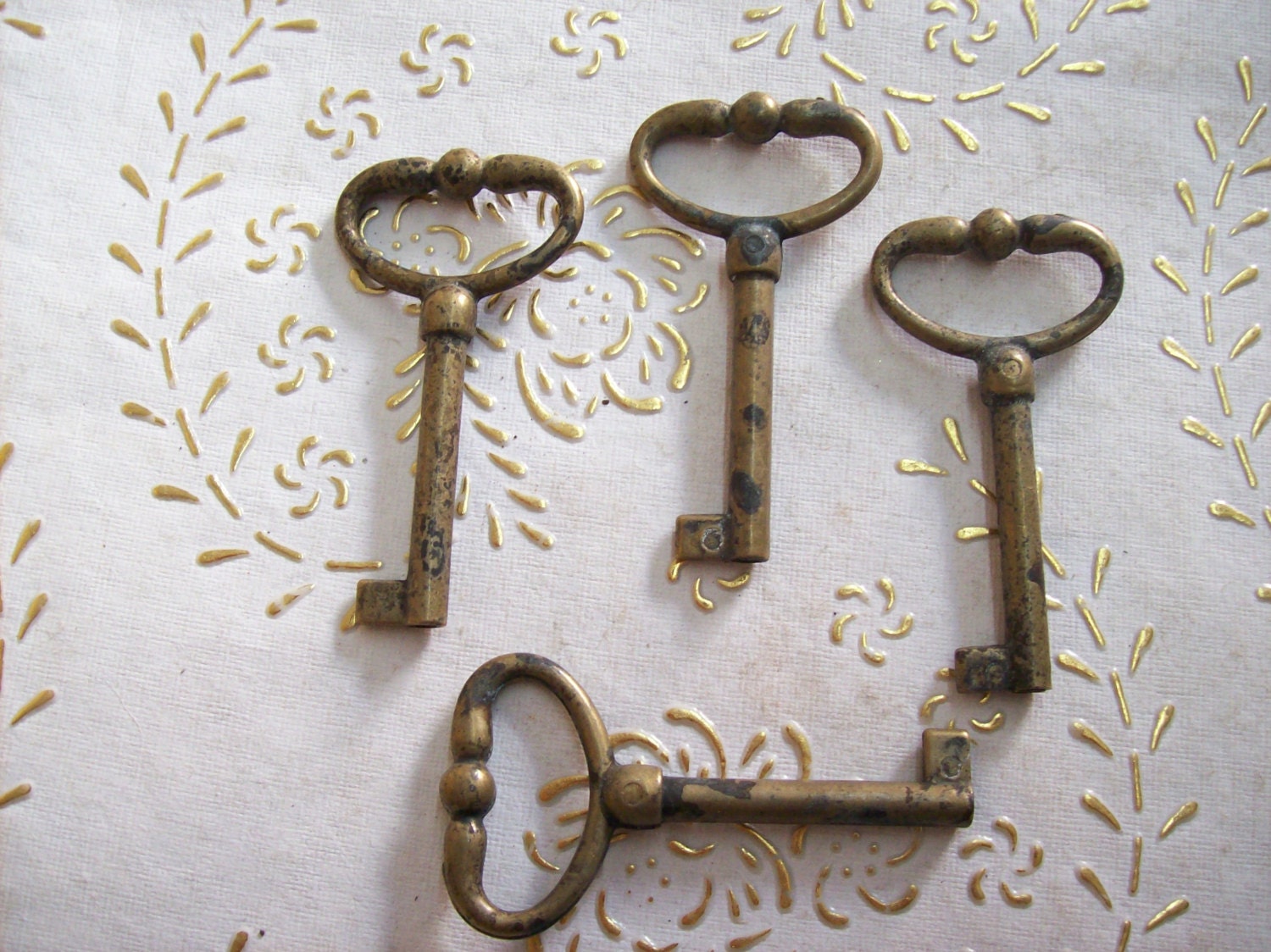 Antique Lead Keys