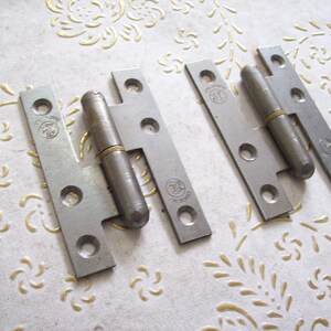 Italy Vintage Hinges in Natural Iron for Interior and External Doors of ...