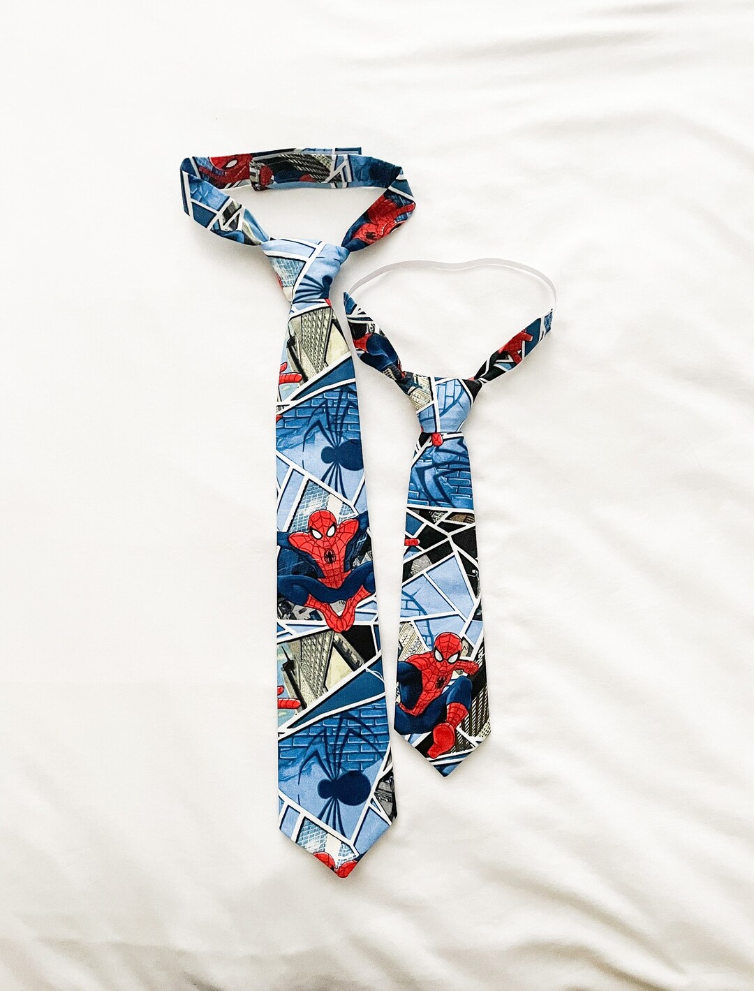 Spiderman Adjustable Infant/toddler/boys Neck Tie or Bow-tie: 0-18 ...