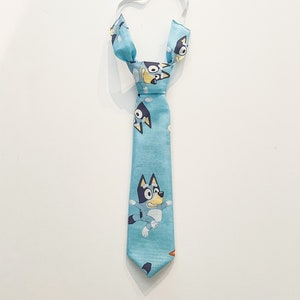Bluey Themed Adjustable Infant/toddler/boys Neck Tie or Bow-tie: 0-18 ...
