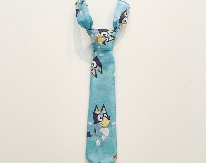 Bluey Themed Adjustable Infant/toddler/boys Neck Tie or Bow-tie: 0-18 ...