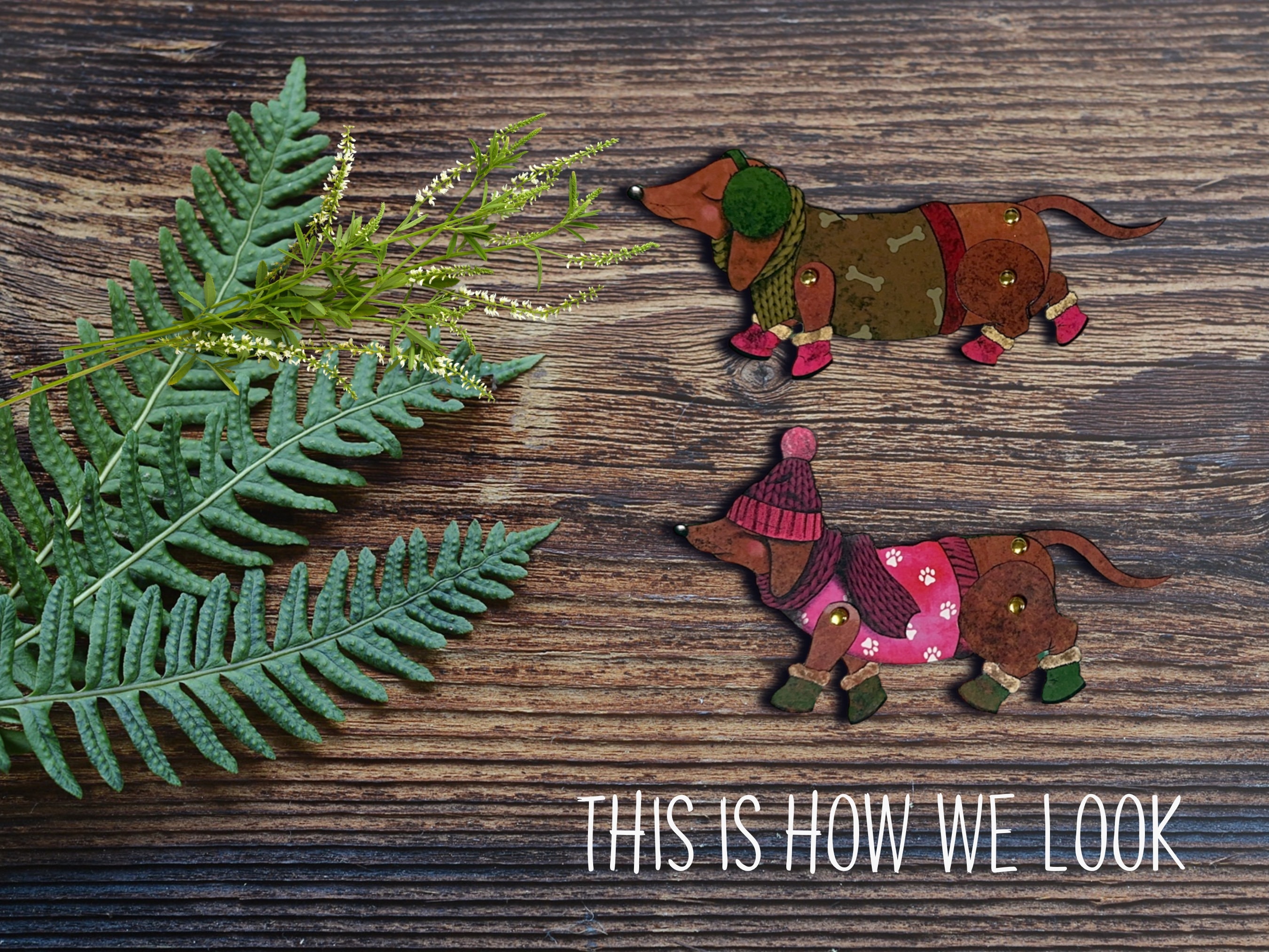 Articulate Printable Paper Dachshund, Digital Download, Paper Dolls ...