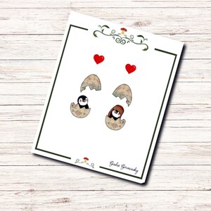 Articulated Paper Penguin Dolls, Printable DIY Craft (digital Download ...