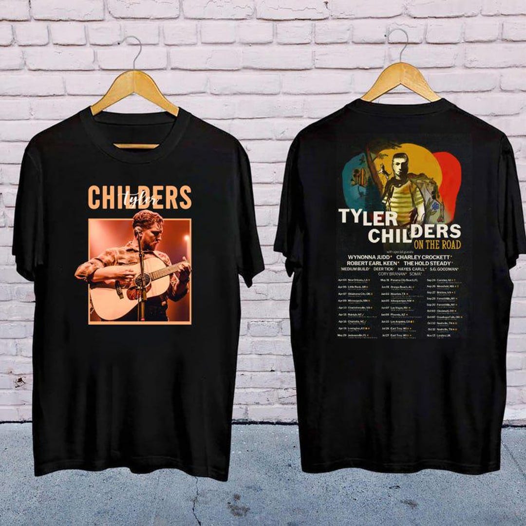 2025 Tyler Childers on the Road Tour Shirt, Tyler Childers Graphic ...