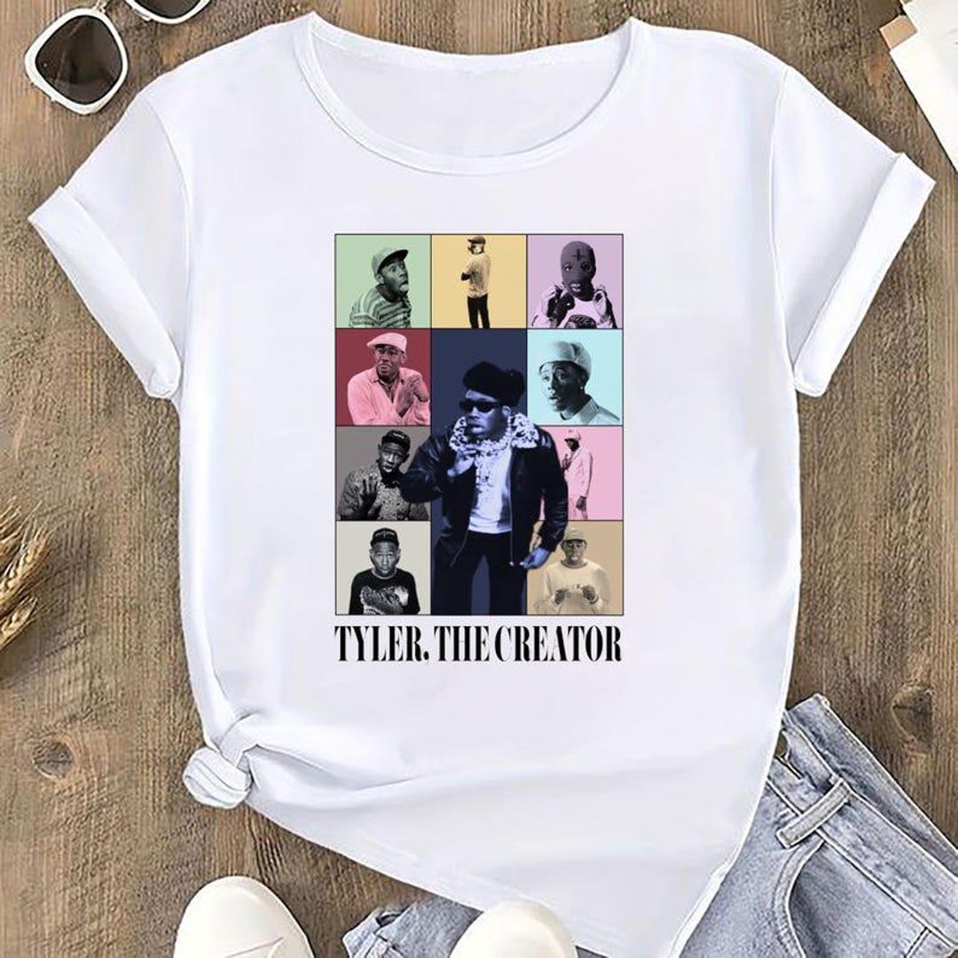 Graphic Tyler the Creator Rapper Shirt, Tyler the Creator Chromakopia ...