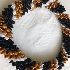 3 Colors Custom Spiral Lei School Color - Etsy