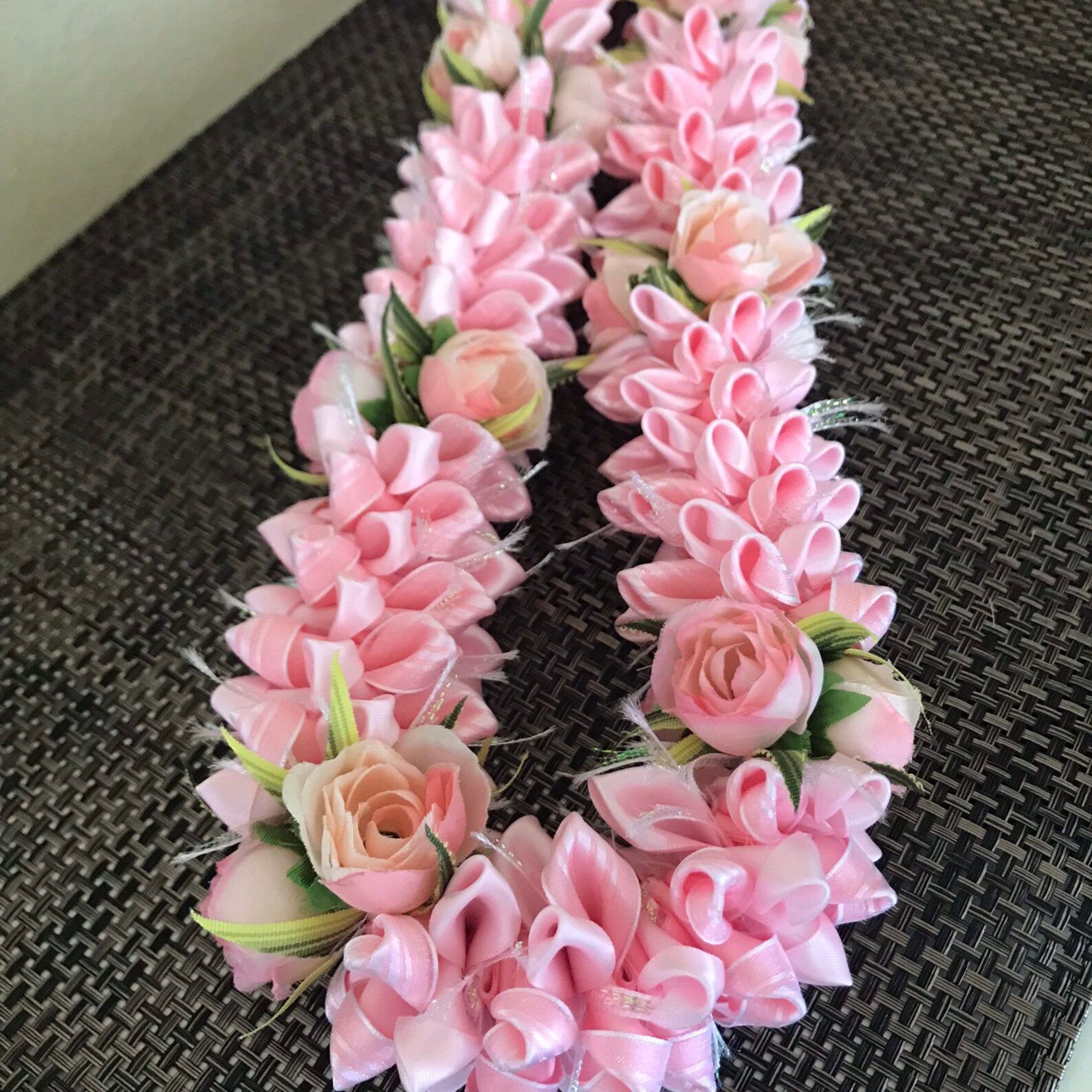 Hawaiian Pink Rose Lei | Etsy