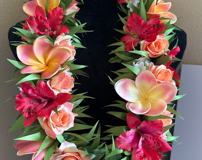 Hawaiian Orchid Maile Lei - Etsy