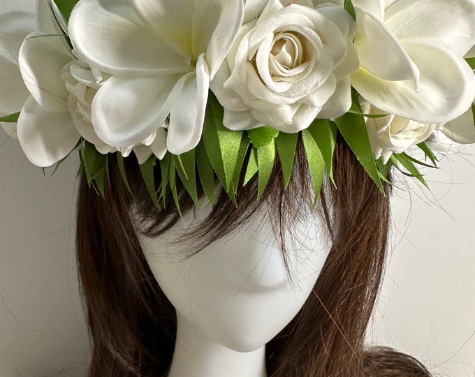 Orchid and Yellow Spider Lily Haku Lei Poo - Etsy Orchid and Yellow Spider Lily Haku Lei Poo - Etsy