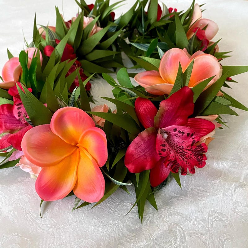 Tropical Flowers Hair Crown - Etsy