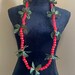 Wood Bead Leaf Lei - Etsy