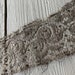 20 Inches Antique Metallic Lace Piece (ref: A-3702/18 Box 8) - Etsy