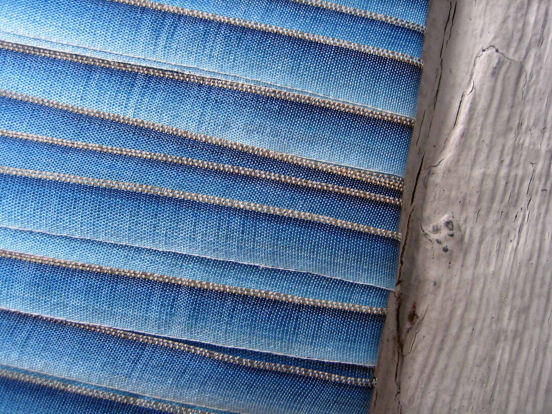 18 Inches Antique Narrow Ombre Ribbon With Metallic Edge Ombre Shades ...