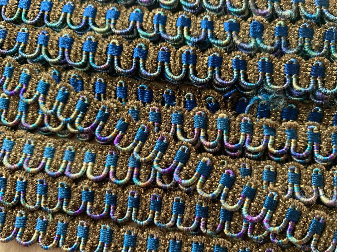 By the Yard Vintage Mid-century French Floss and Metallic Thread ...