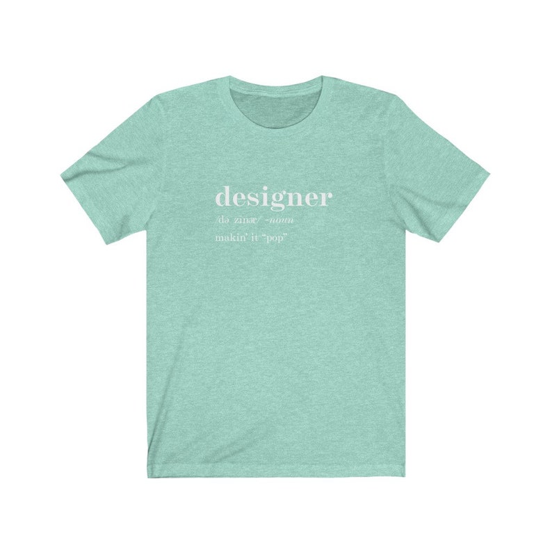 Designer Definition T-shirt for Creative Graphic Designers - Etsy