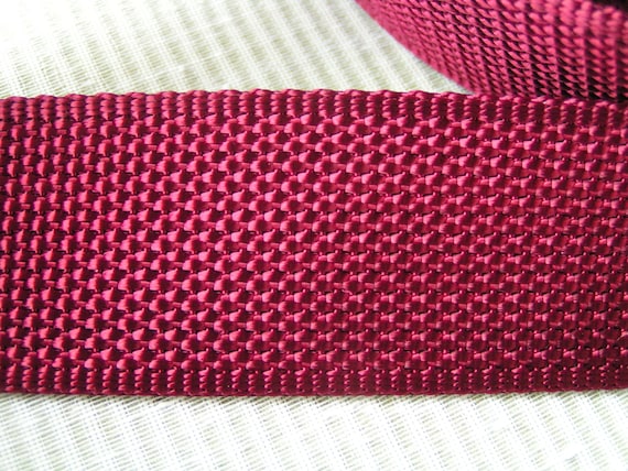 1 1/2 Wide Dark Raspberry Maroon 100% Nylon Webbing - Etsy