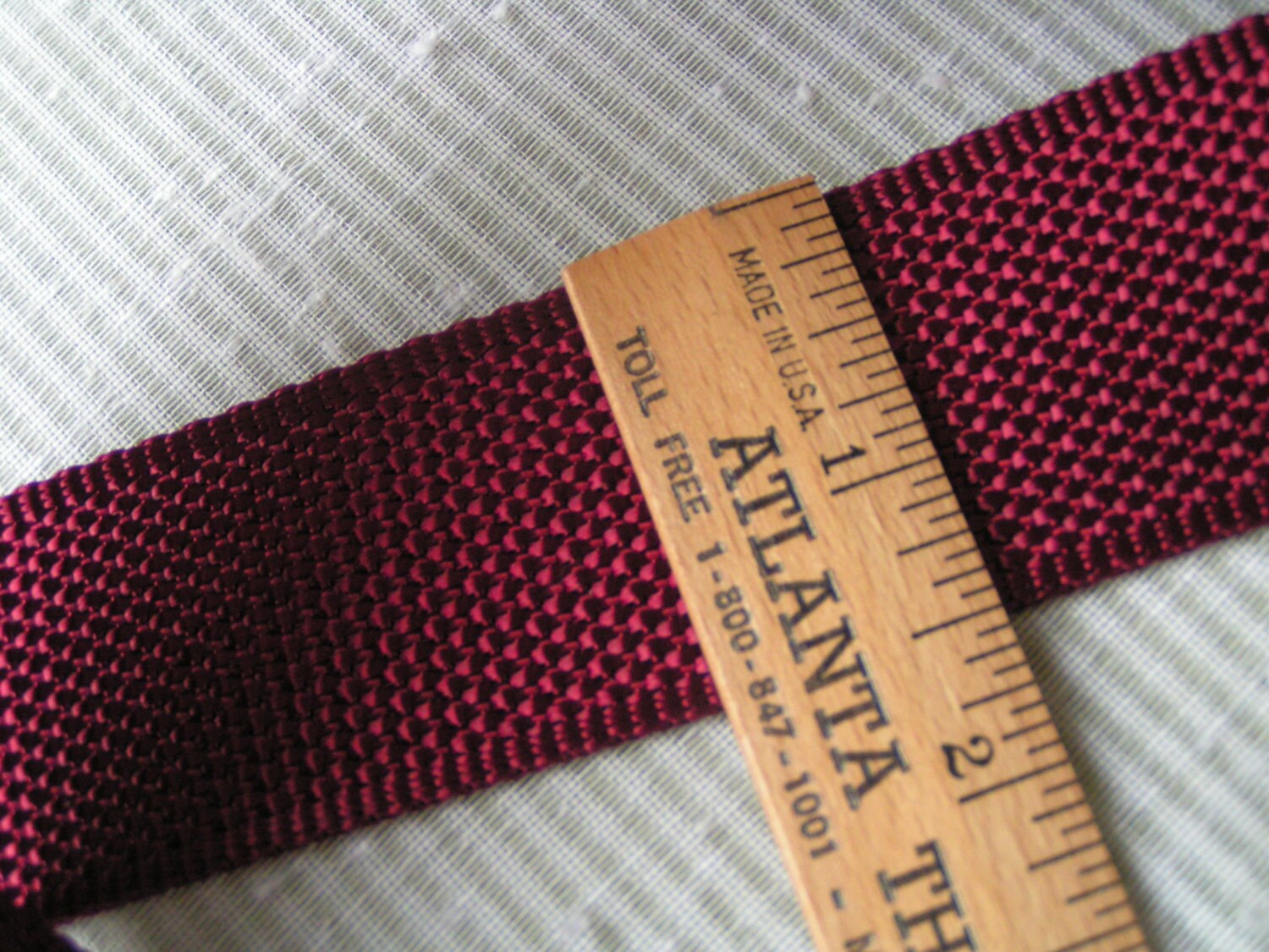 1 1/2 wide Dark Raspberry maroon 100% Nylon Webbing | Etsy