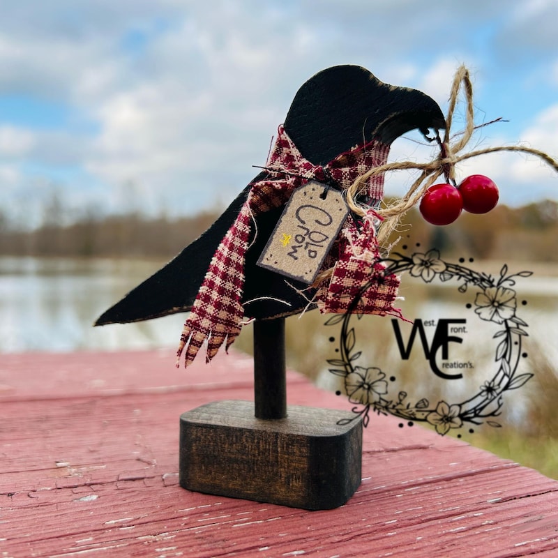 Primitive Crow - Etsy
