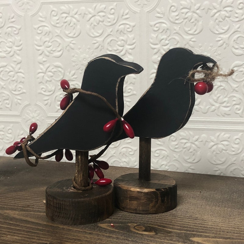 Primitive Crows - Etsy