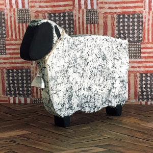 Primitive Sheep , Wooden Sheep , Farmhouse Sheep, Sheep Shelf Sitter ...