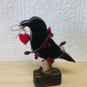 Primitive Country Decor / Primitive Crow / Tiered Tray Decor /room ...