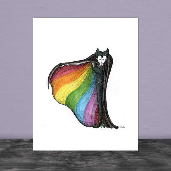 Gay Vampire Art - Etsy