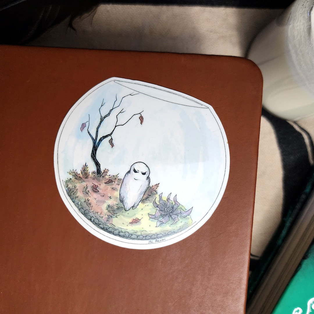 175 - Angry Dead Boo Plant Terrarium Sticker - Etsy