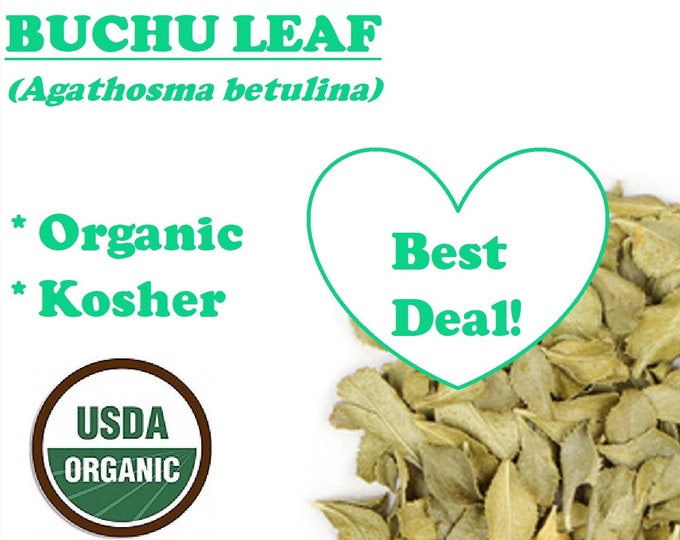 Organic BUCHU LEAF - Agathosma Betulina Herb, Bulk Dried Herbs ...