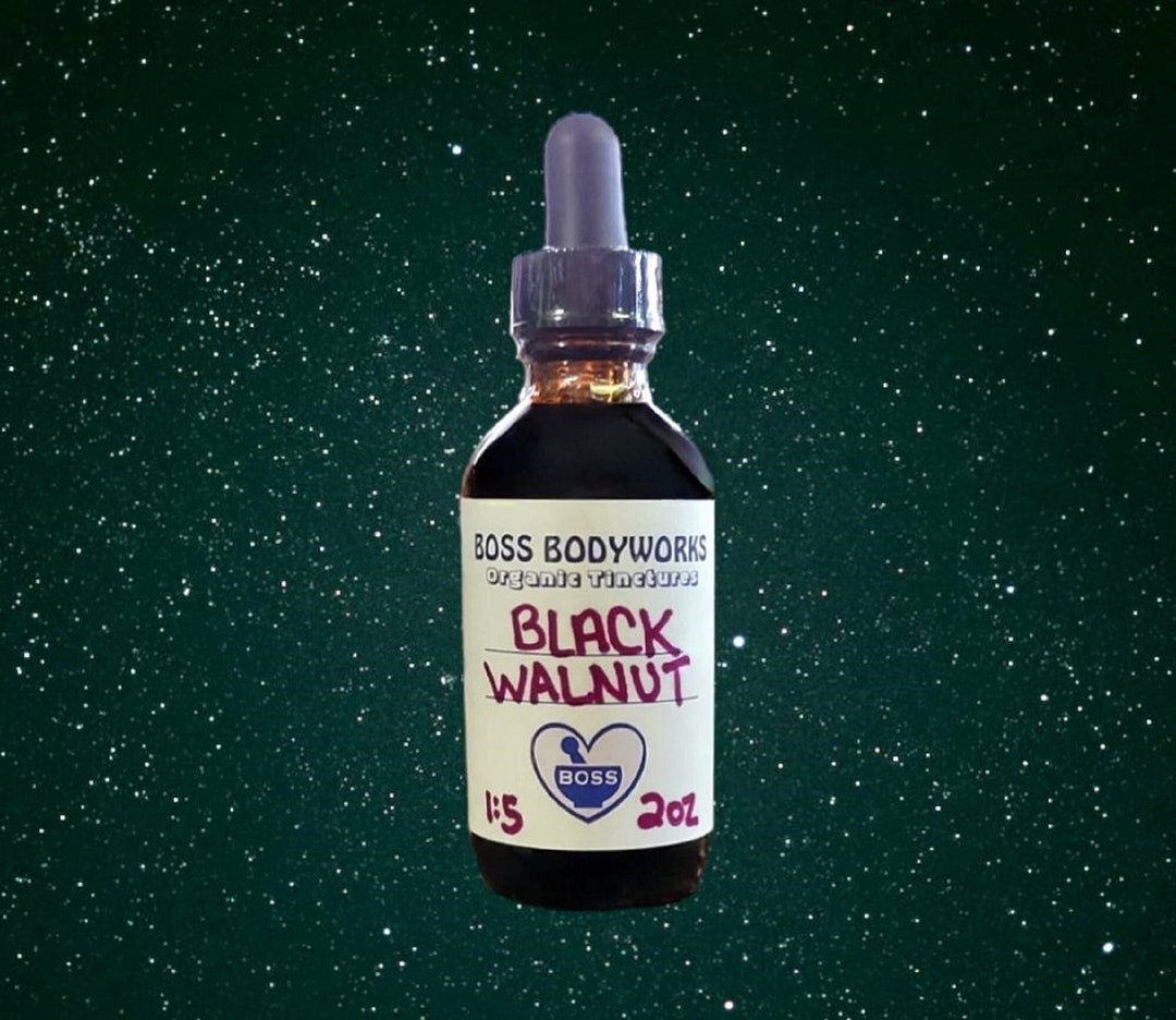 Organic BLACK WALNUT HULL Tincture - Juglans Nigra Herbal Extract - Etsy