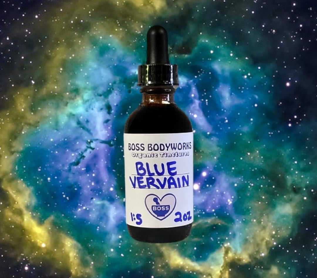 Organic BLUE VERVAIN Tincture - Verbena Hastata Herbal Extract - Etsy