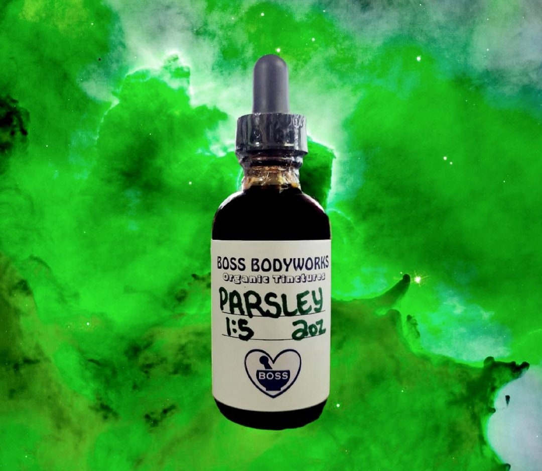 Organic PARSLEY LEAF Tincture - Petroselinum Crispum Herbal Extract - Etsy