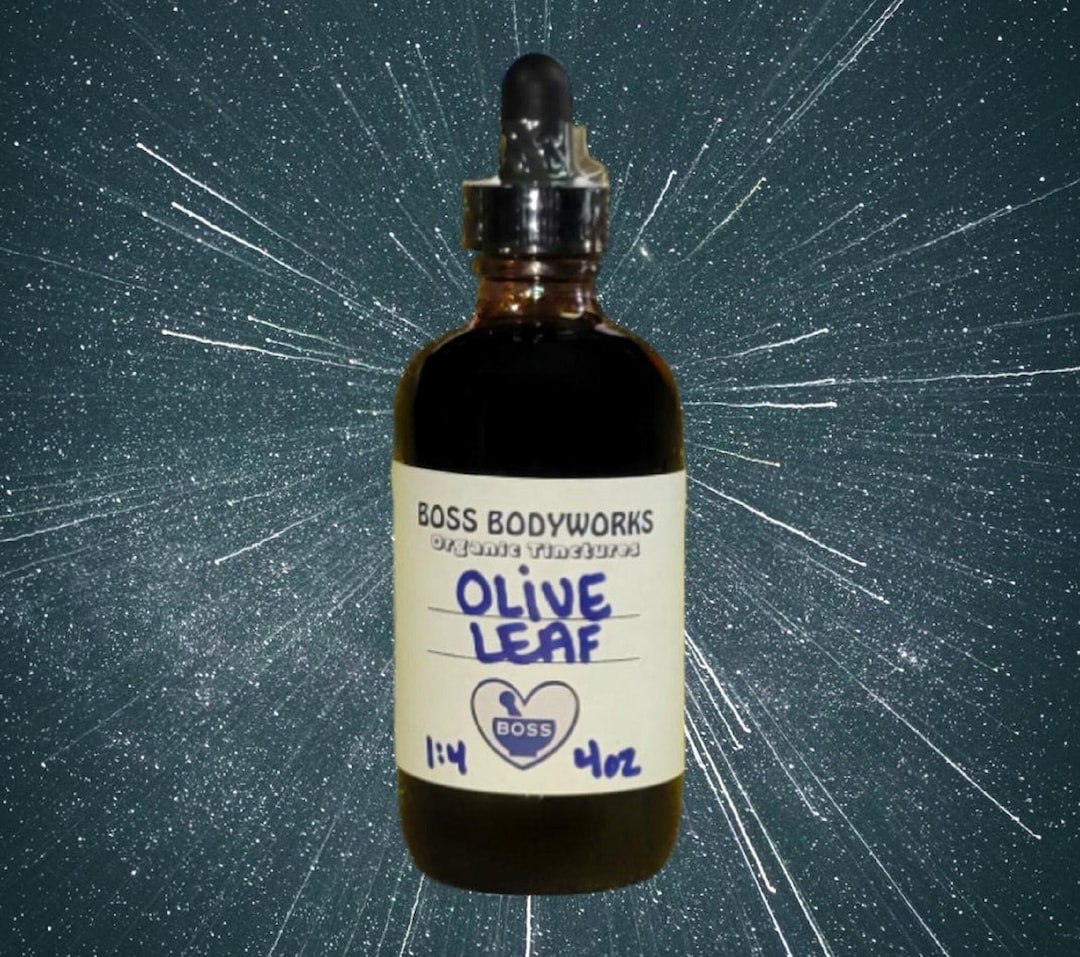 Organic OLIVE LEAF Tincture - Olea Europaea Herbal Extract - Etsy
