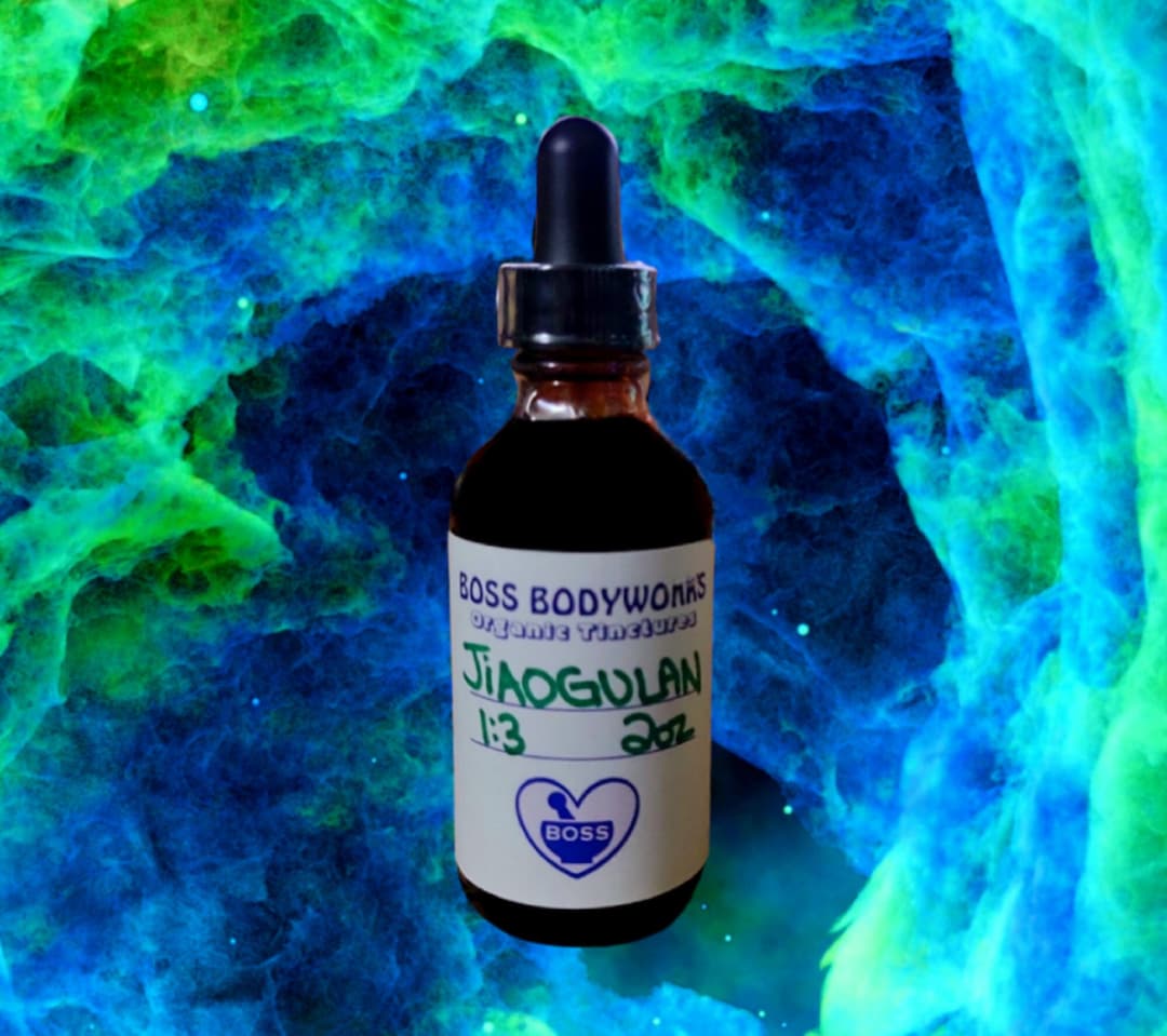 Organic GYNOSTEMMA (JIAOGULAN) Tincture - Gynostemma Pentaphyllum ...