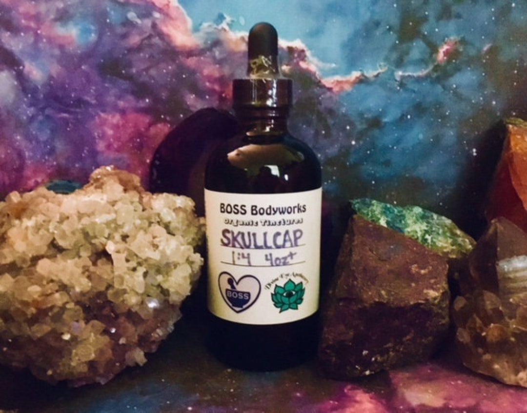 Organic SKULLCAP Tincture Scutellaria Lateriflora Herbal - Etsy