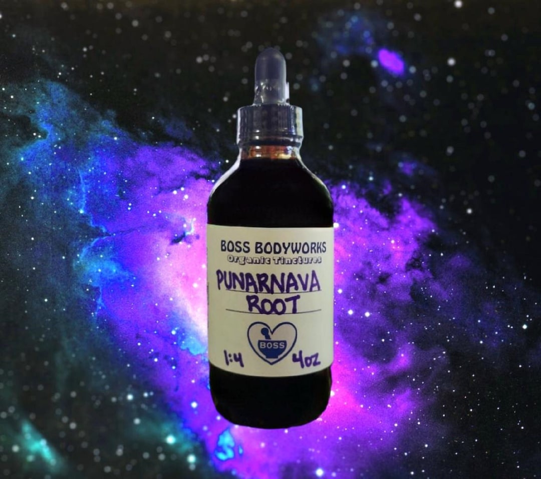 Organic PUNARNAVA ROOT Extract - Boerhavia Diffusa, Ayurvedic Tincture ...