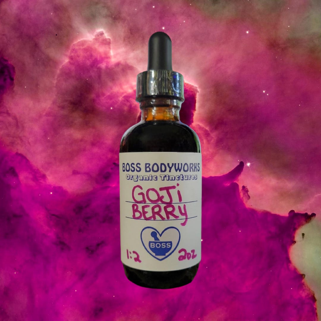 Organic GOJI BERRY Tincture - Lycium Barbarum Herbal Extract - Etsy